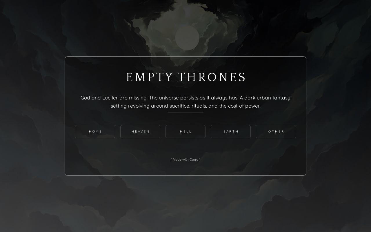 Empty Thrones